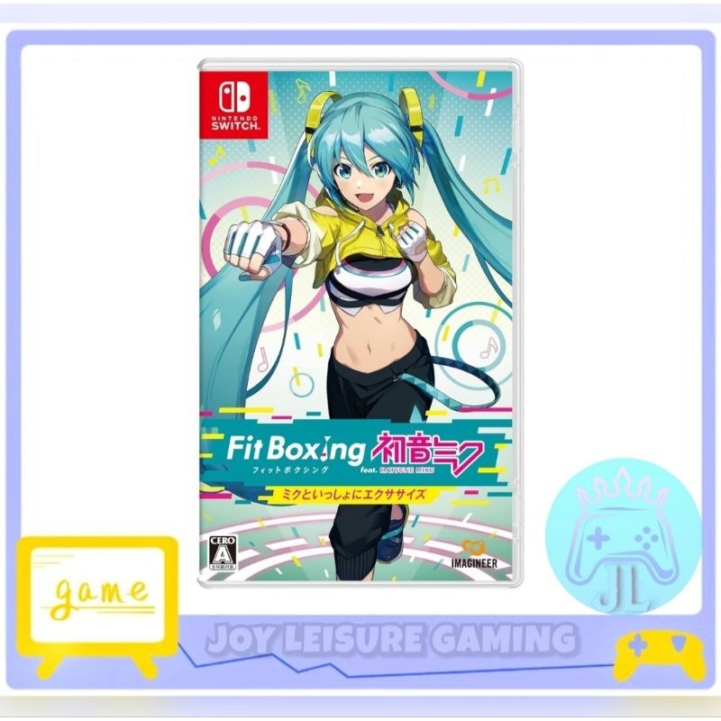 Nintendo Switch Fitness Boxing feat. Hatsune Miku: Isshoni Exercise ...