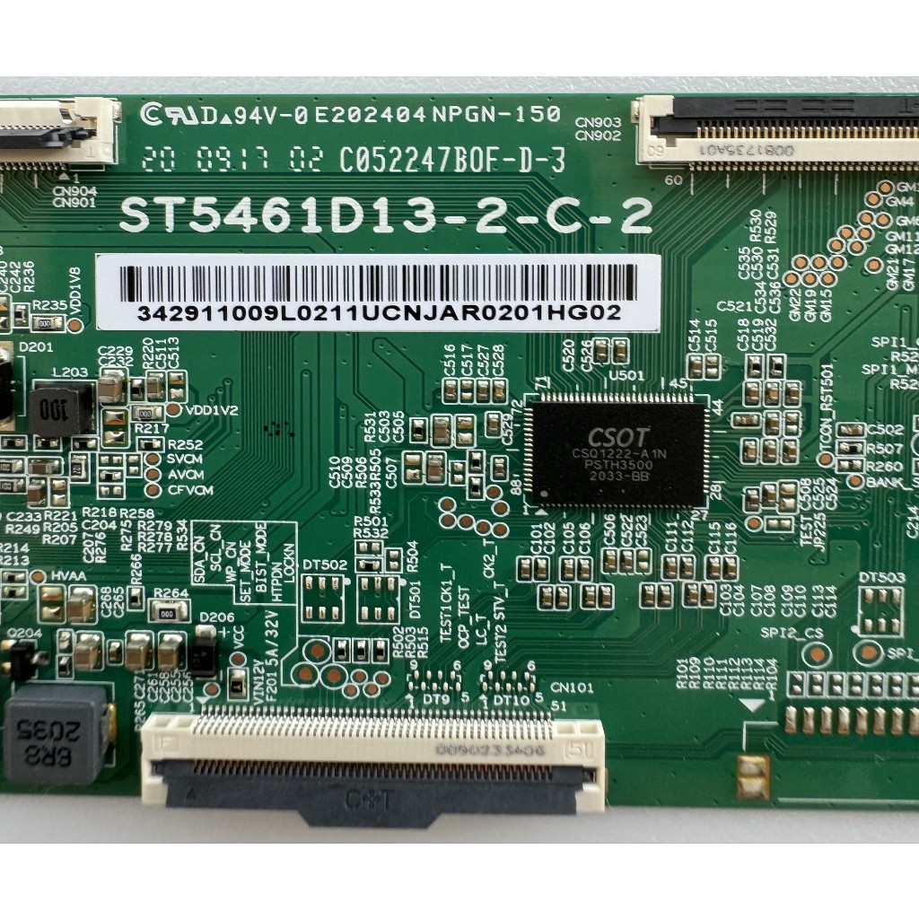 SHARP LED TV 55'' T-CON BOARD MODEL # 4T-C55CJ2X | Shopee Malaysia