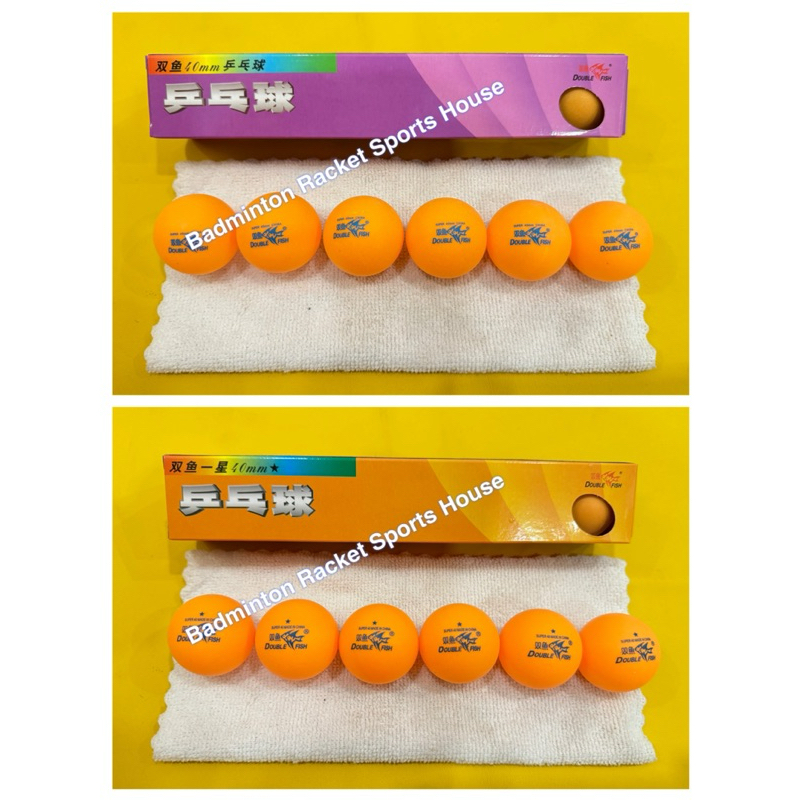 Double Fish Table Tennis Ping Pong Ball 40mm | Shopee Malaysia