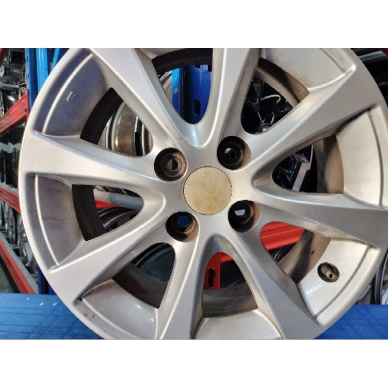 USED SPORT RIM 15 INCH ORIGINAL PERODUA ALZA 1SET 4PC (KENA BELI 2KALI ...