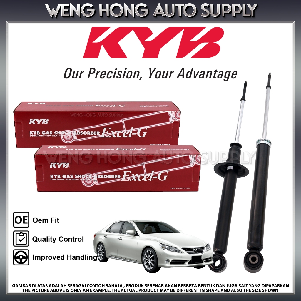 [ Kayaba ] Toyota Mark X GRX130 GRX131 Rear Shock Absorber KYB Excel-G ( Gas ) | Shopee Malaysia