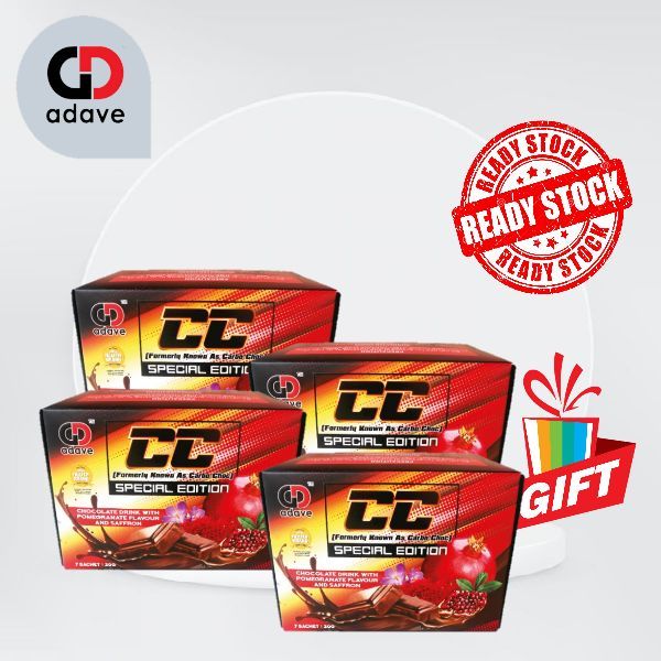 CARBOCHOC cc Carbo (New ! 4 Box @ 28 sachet) WEIGHT LOSS , Kurus dengan ...