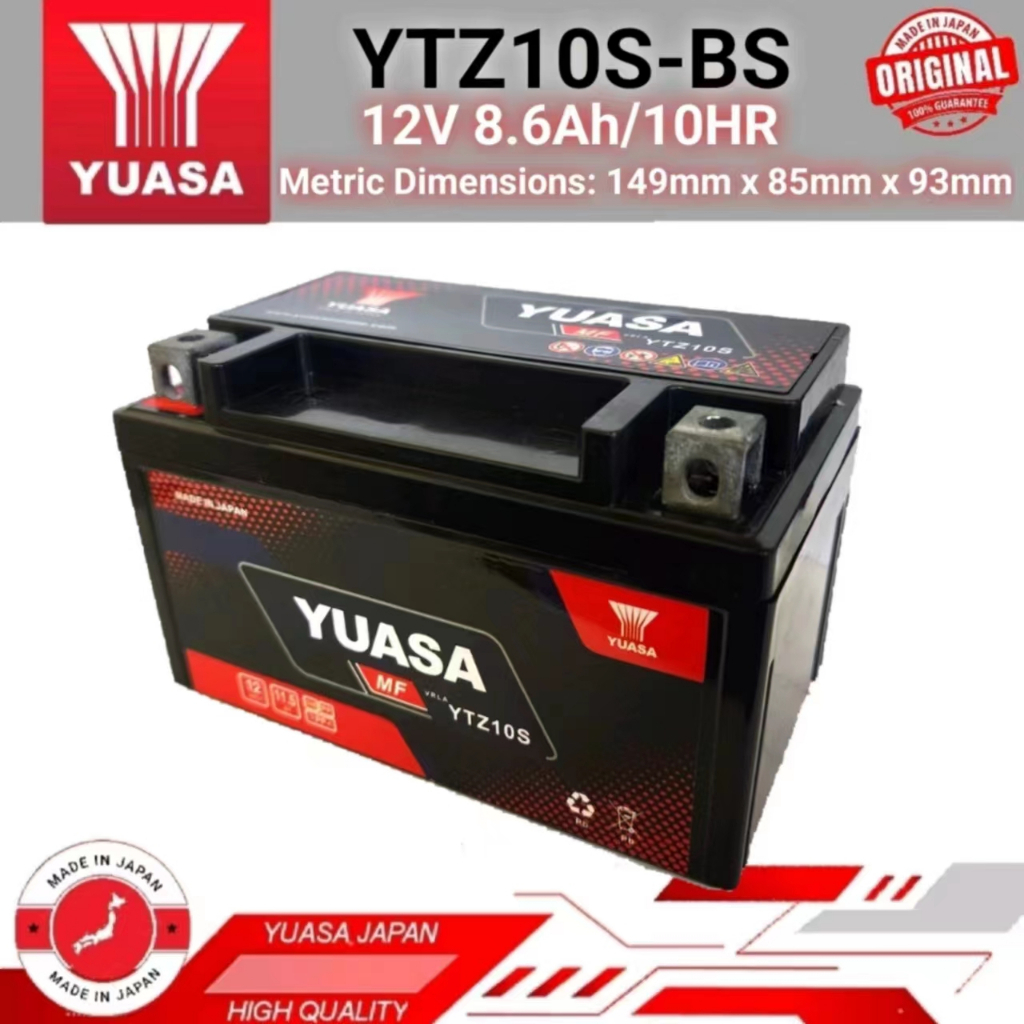 YUASA YTZ10S YTZ10 BATTERY KTM DUKE 690 TMAX R1 R6 MT MT07 MT09 CB500 ...
