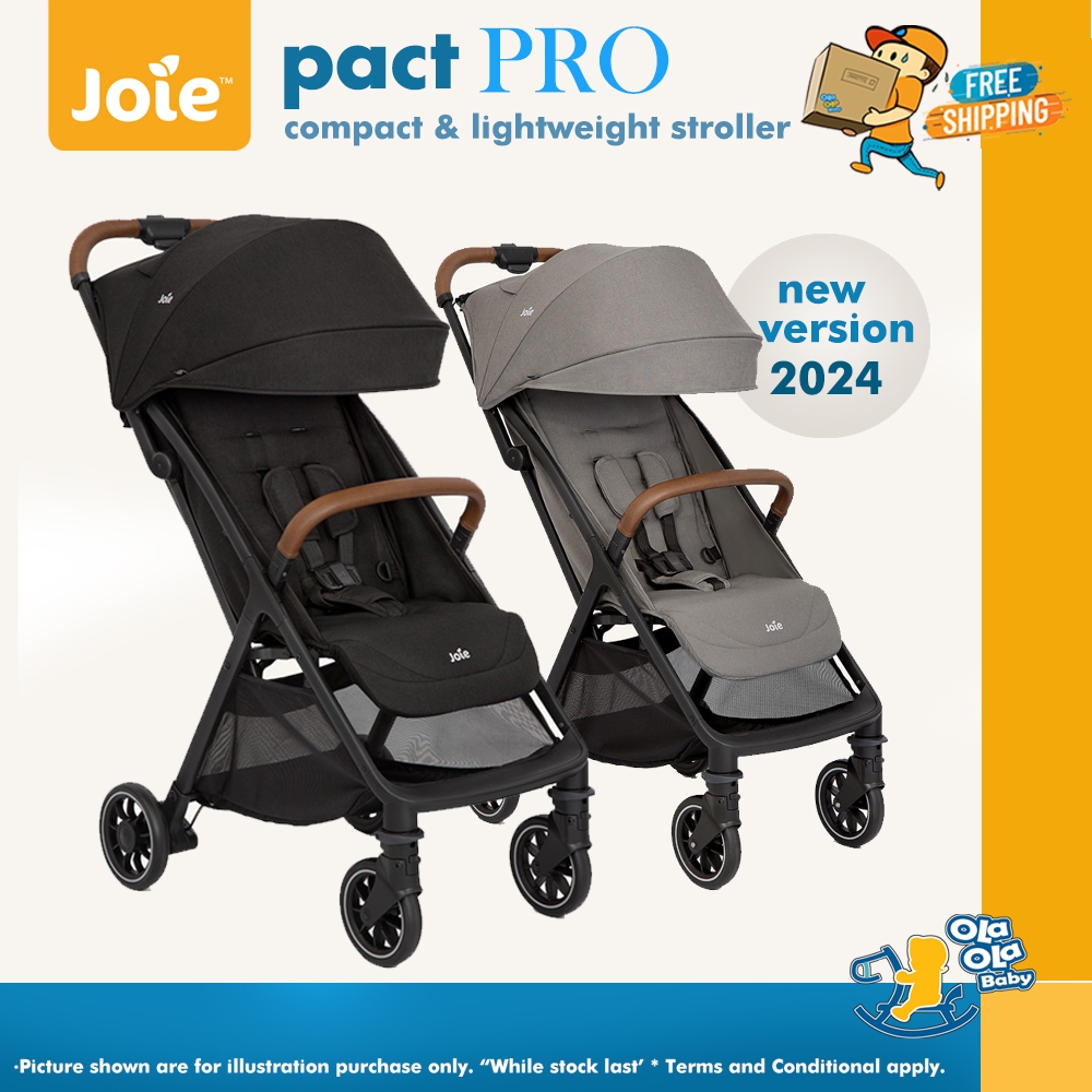Joie Pact Pro Lightweight Compact Fold Stroller (New 2024 Model ...