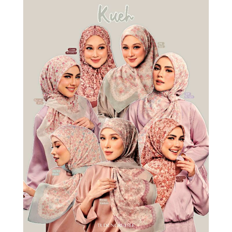 Tudung Ruffle Kueh Collection | Shopee Malaysia