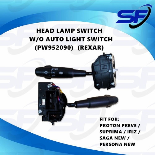 PROTON PREVE SUPRIMA IRIZ SAGA NEW PERSONA NEW HEAD LAMP SWITCH W/O ...