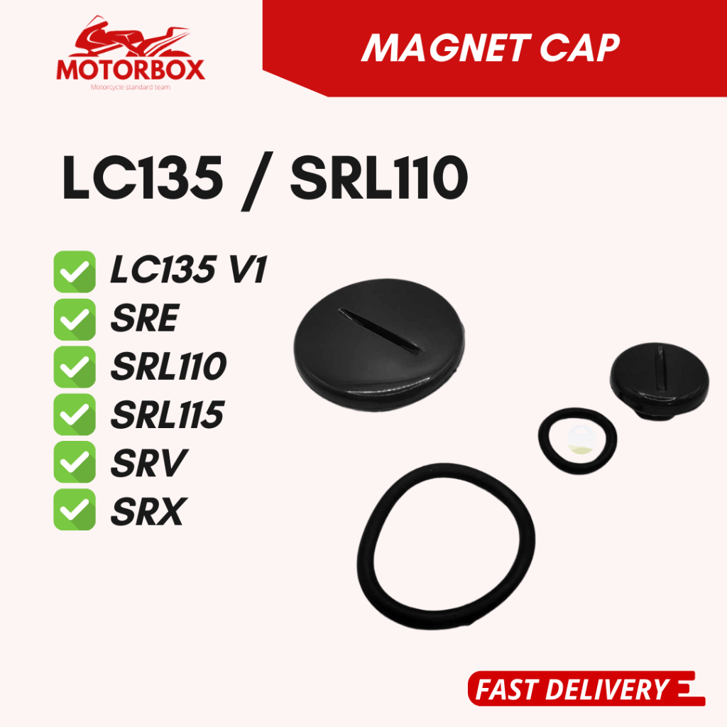 MAGNET COVER EMBLEM LC135 - LC135 LAMA SRE SRL 110 LAGENDA SRL115 SRV ...