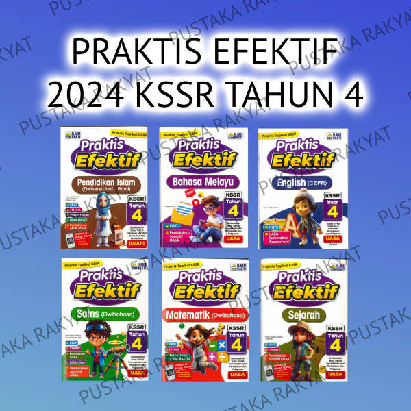 2024 BUKU KERJA PRAKTIS EFEKTIF KSSR TAHUN 4 Penerbit Ilmu Bakti | Shopee Malaysia