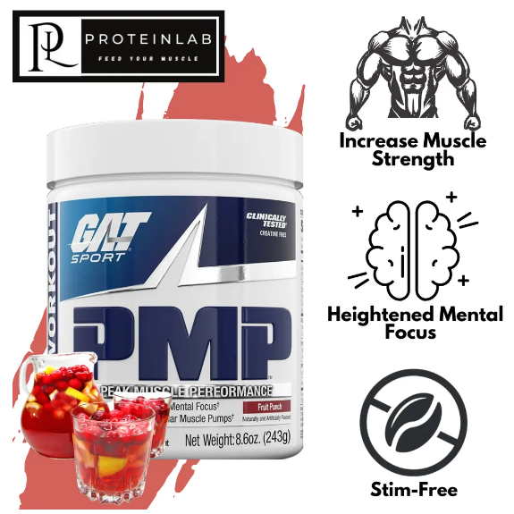 GAT Sports PMP Pre Workout 255g (30 Servings) | Shopee Malaysia