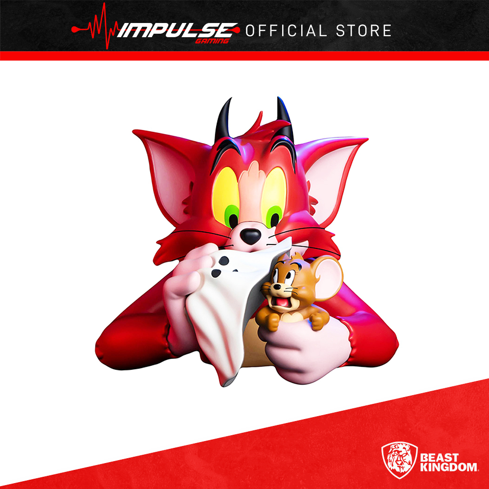 Beast Kingdom Soap Studio CA121 Tom and Jerry Devil Bust Figure Statue ...