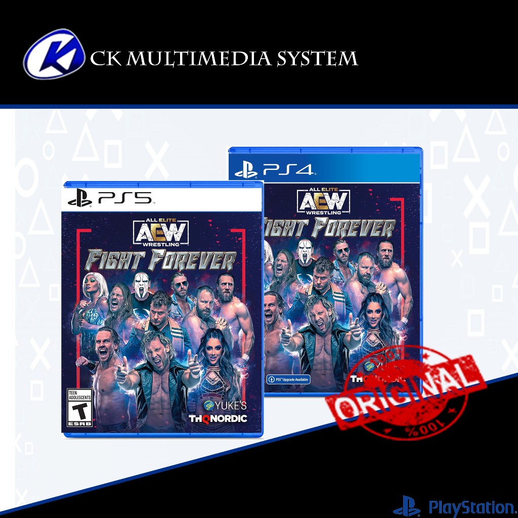 PS4/PS5 AEW : Fight Forever (R2/ENG version) | Shopee Malaysia