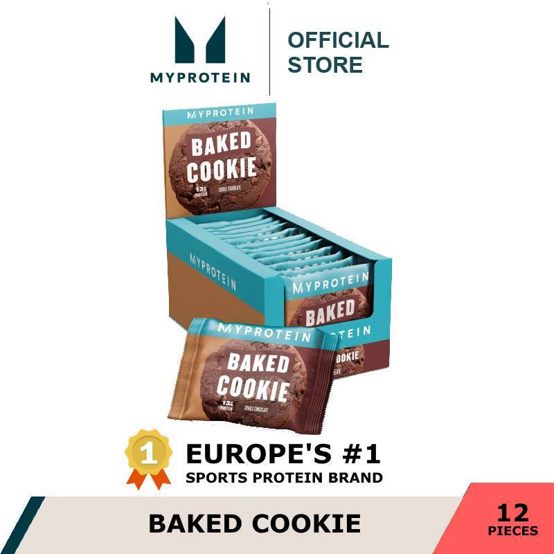 MYPROTEIN Baked Protein Cookie (12 Pcs) | Shopee Malaysia