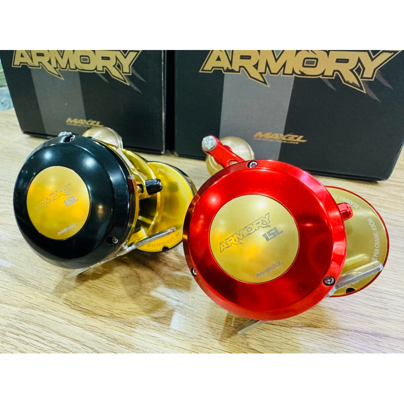 MAXEL ARMORY 15 DEEP LEFTY JIGGING REEL l FISHING REEL | Shopee Malaysia