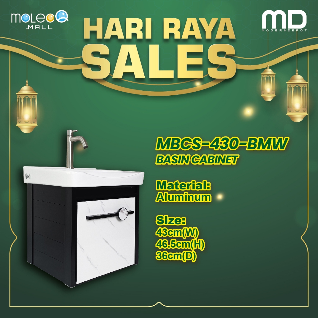 Modern Depot Bathroom Basin Cabinet Sinki Bilik Air Toilet Sink MBCS ...