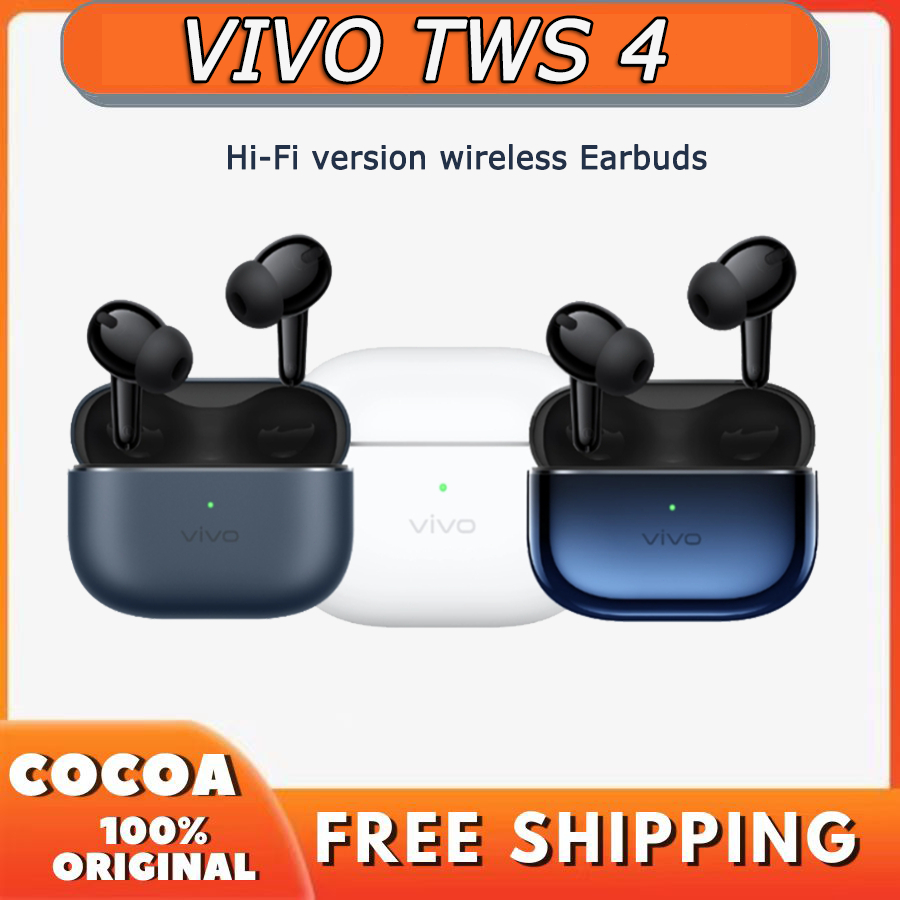 New VIVO TWS 4 Wireless Bluetooth Earbuds Hi-Fi version noise canceling ...