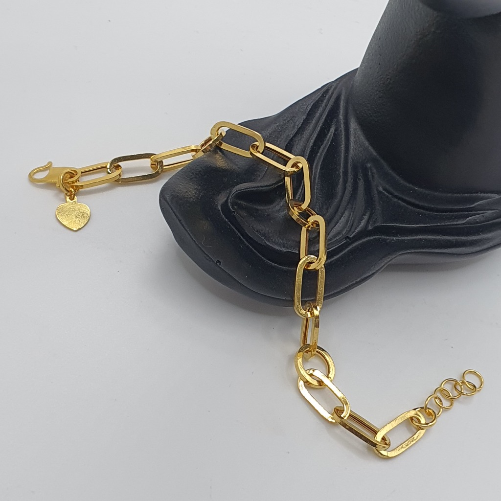 Lovell16 Rantai Tangan Paper Clip Mix Shape Kosong (B0211) | Shopee ...