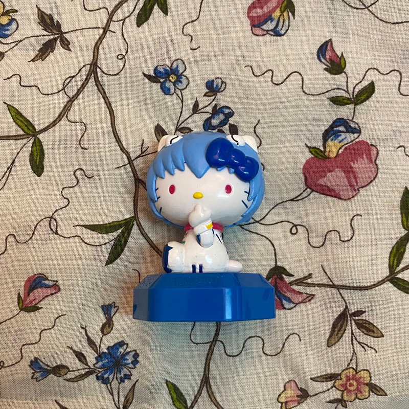 sanrio hello kitty x evangelion rei ayanami figure | Shopee Malaysia