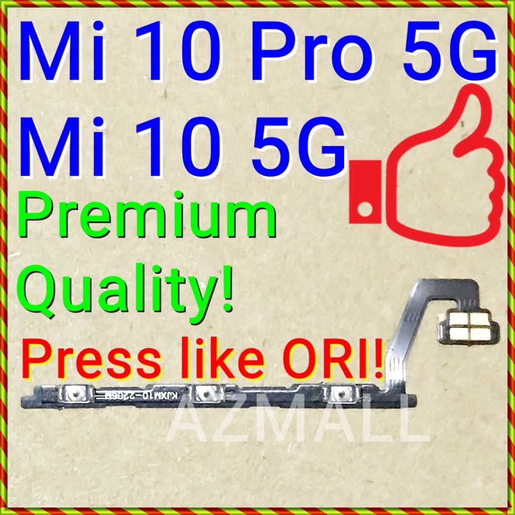 NEW ORI On Off Power Volume Buttons Switch Flex Ribbon XIAOMI Mi 10 5G ...