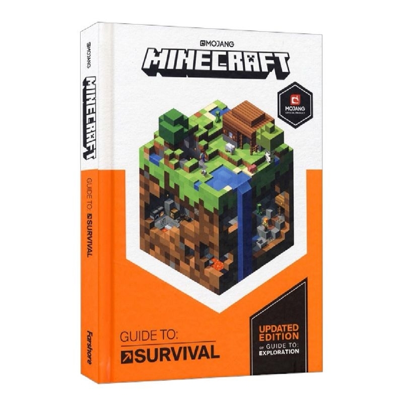 Minecraft Guide To Survival Original English Book (Hardcover) | Shopee ...
