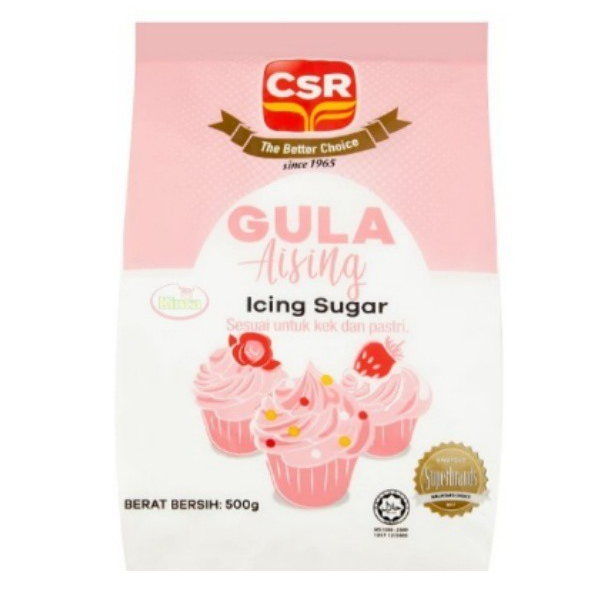 CSR Gula Aising Icing Sugar 500g Pack | Shopee Malaysia