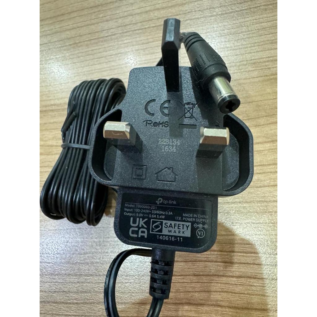 New TP-LINK POWER ADAPTOR 9V 0.6A 9V 0.85A MODEL: T0900060-2D1 | Shopee ...