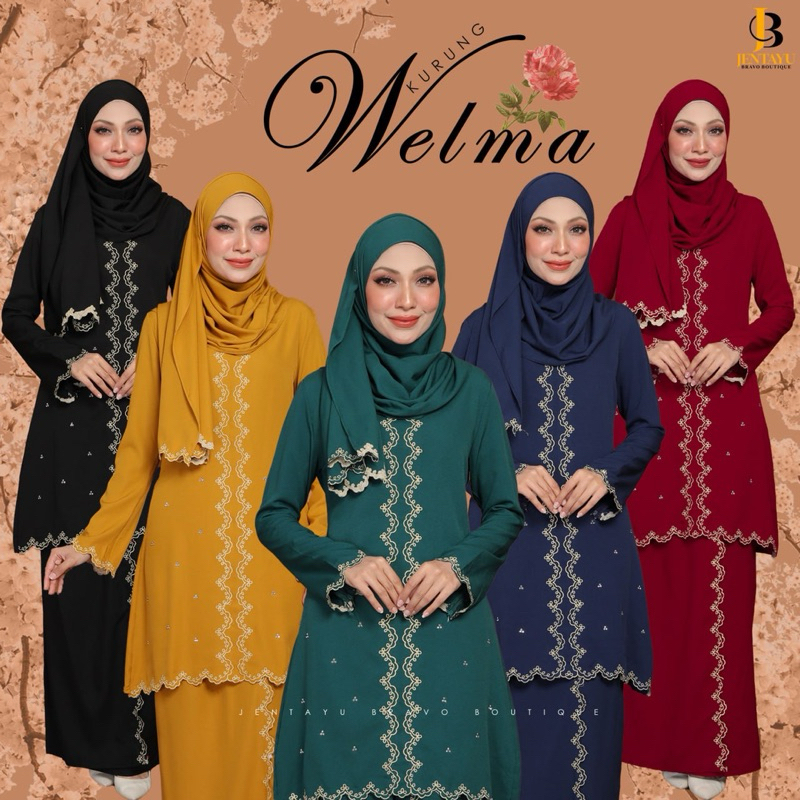 CLEARANCE RAYA‼️ WELMA KURUNG LABUH | Shopee Malaysia