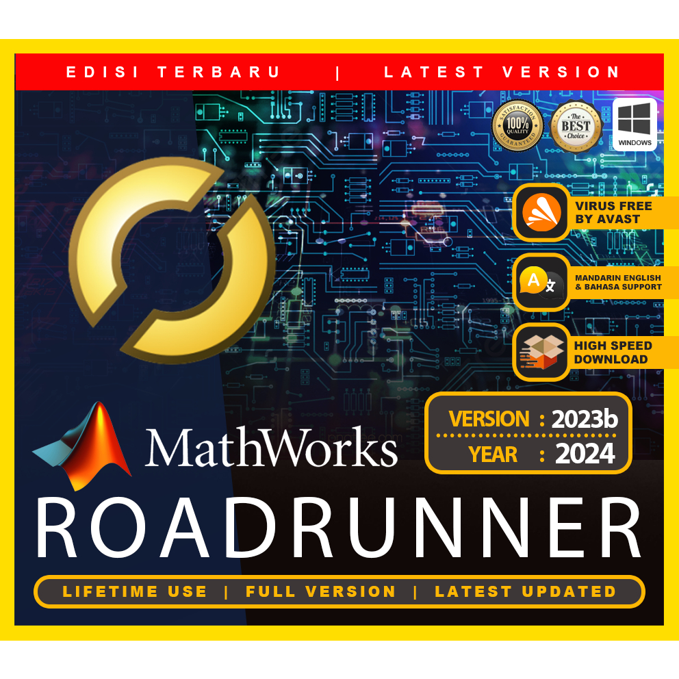 Mathworks RoadRunner R2023b.7 for Windows PC 💯 EASY INSTALL SOFTWARE 💯 LIFETIME PREMIUM 💯 FAST ...