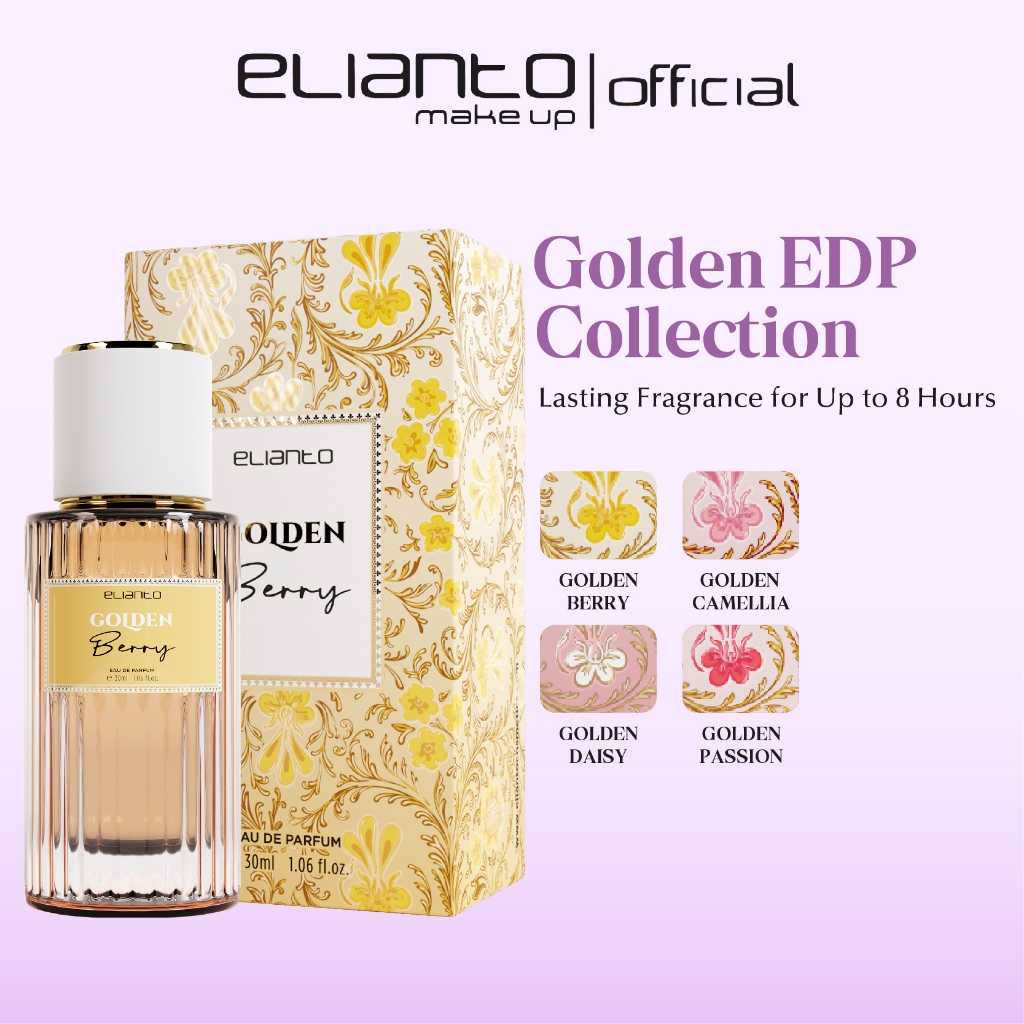 Elianto Golden EDP / Eau De Parfum / Mingyak Wangi Tahan Lama Long ...