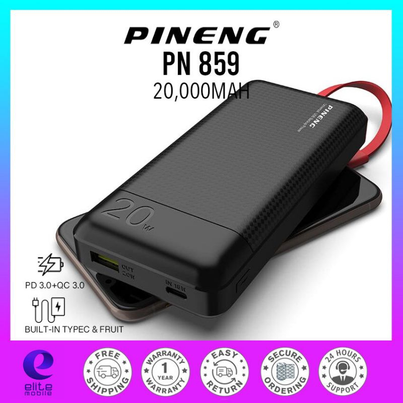 power bank pineng 20000mah pn559 | Shopee Malaysia