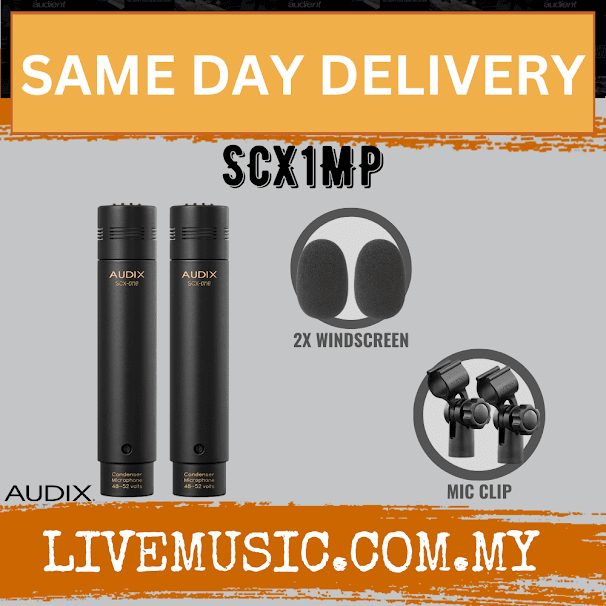 Audix SCX1MP Condenser Pencil Microphone ( SCX1-MP / SCX1 MP ) | Shopee Malaysia