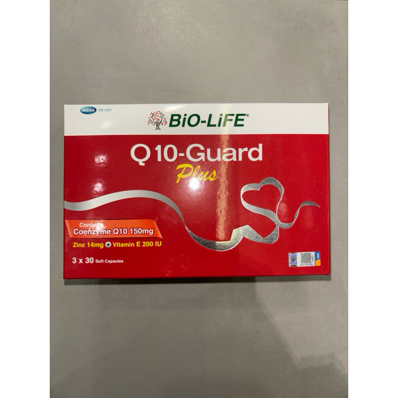 BIO LIFE Q10 Guard Plus 150mg 30’sx3 (Exp 11/10/2024) | Shopee Malaysia