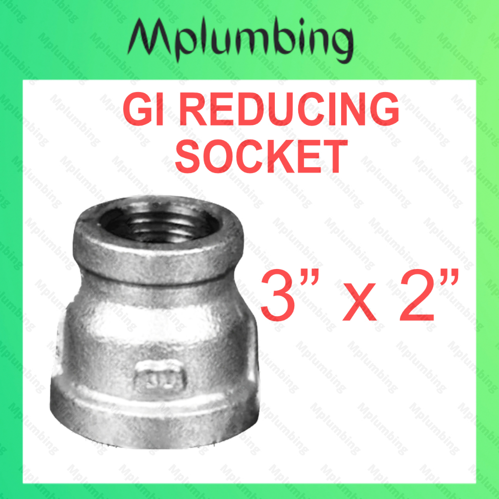 3" x 2" GI REDUCING SOCKET | Shopee Malaysia