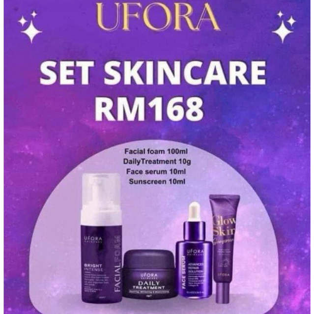 💯𝗢𝗥𝗜𝗚𝗜𝗡𝗔𝗟💕UFORA SKINCARE FACIAL FOAM/SUNSREE/DAILY TREATMENT 🔥💯ORI HQ ...