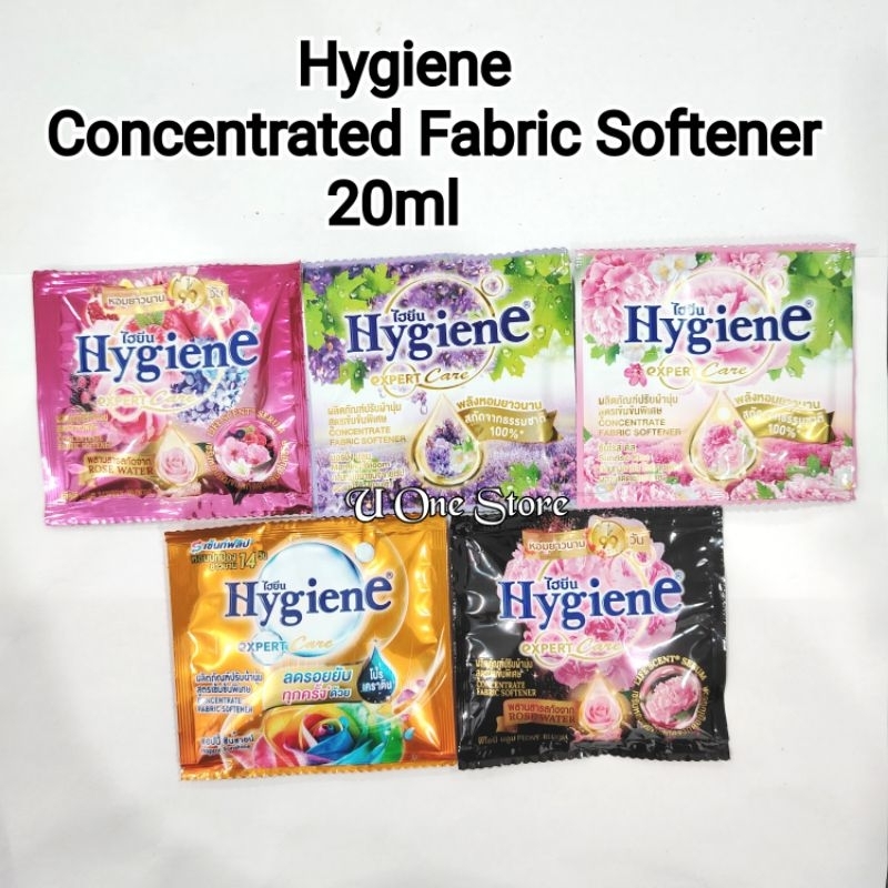Hygiene Concentrated Fabric Softener 20ml | Shopee Malaysia