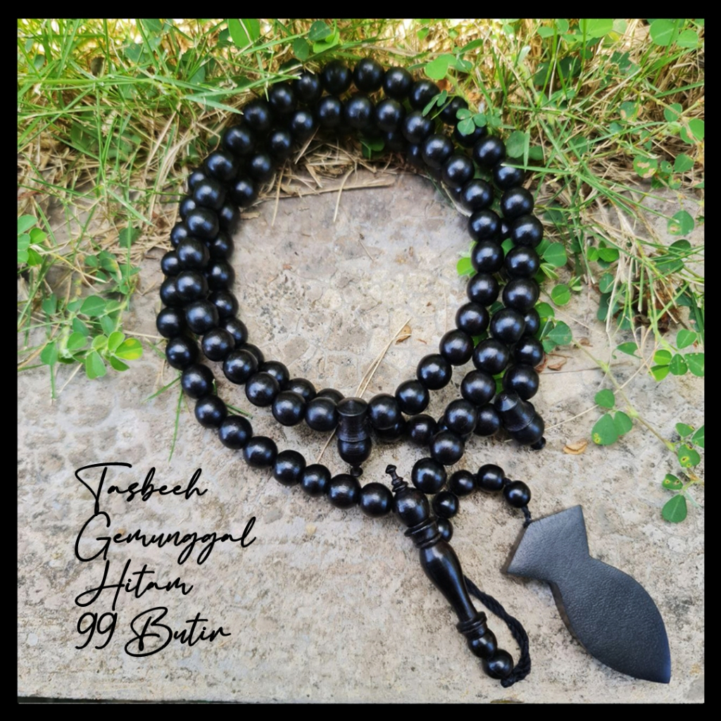 *PAGARDlRl* Tasbih Gemunggal Hitam [TERAS PADU] Kelor Moringa Gemunggal ...