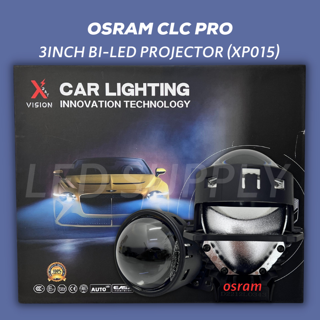 OSRAM CLC PRO 3INCH BI-LED HEADLIGHT SYSTEM HEADLAM PROJECTOR | Shopee ...