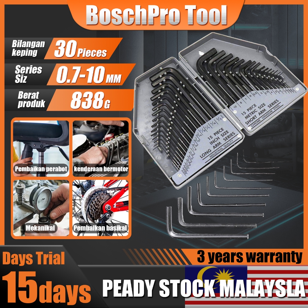 Original VENUS 30PCS Combination Wrench Spanner Set Tools Set Hex Key ...
