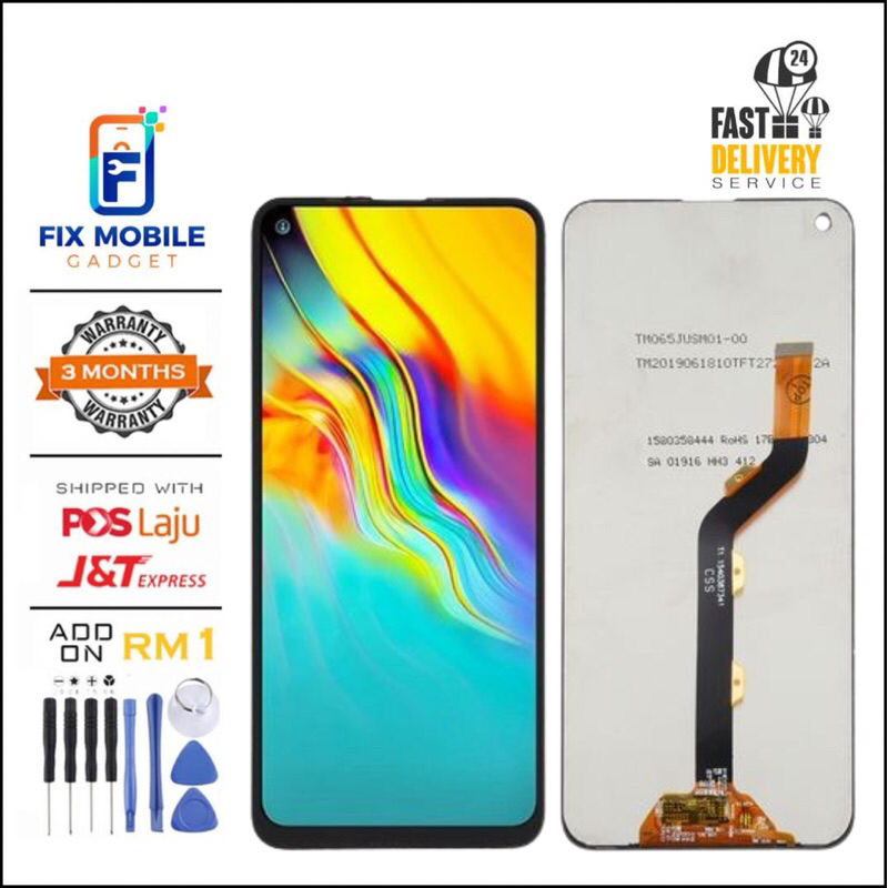 INFINIX HOT 9 HOT 9 PRO NOTE 7 LITE X656 X655C X655 X655D X655F LCD ...