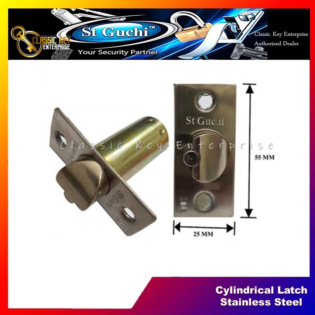 St Guchi Cylindrical Spring Door Latch SUS304 Stainless Steel | Shopee ...