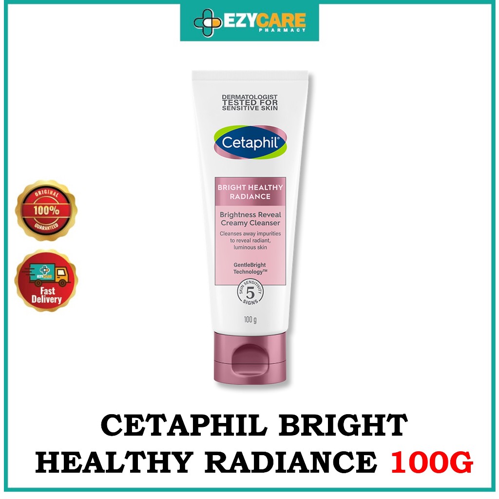 CETAPHIL BRIGHT HEALTHY RADIANCE BRIGHTNESS REVEAL CREAMY CLEANSER 100G ...