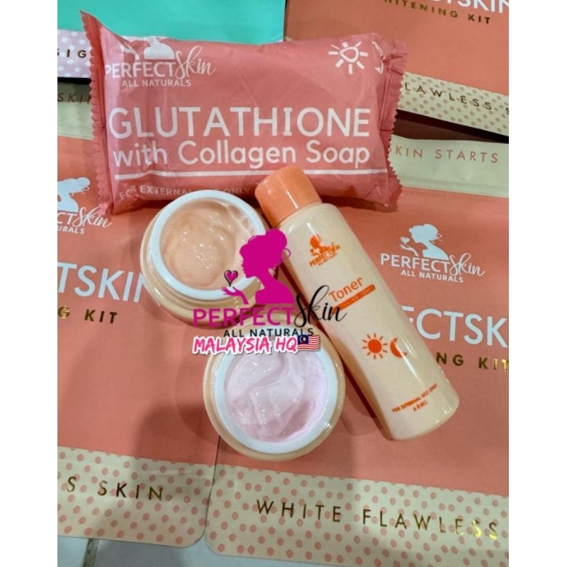 Perfect Skin Whitening Maintenance Set | Shopee Malaysia