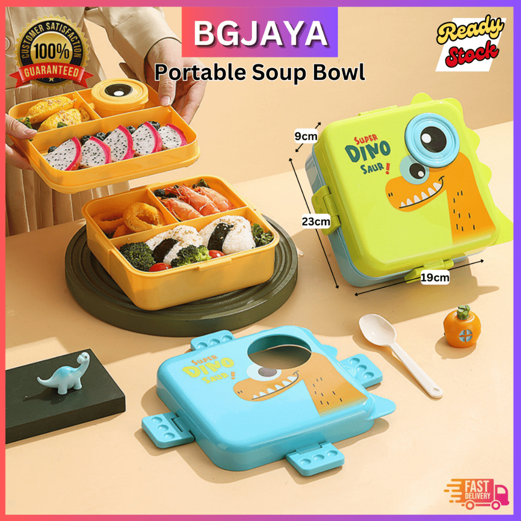 Portable Soup Bowl Leakproof Lunch Box Storage Bag Food Container with ...