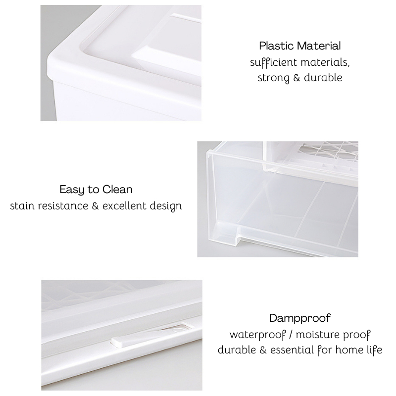 Wardrobe Storage Drawer Organizer Stackable Clothes Organization IKEA ...