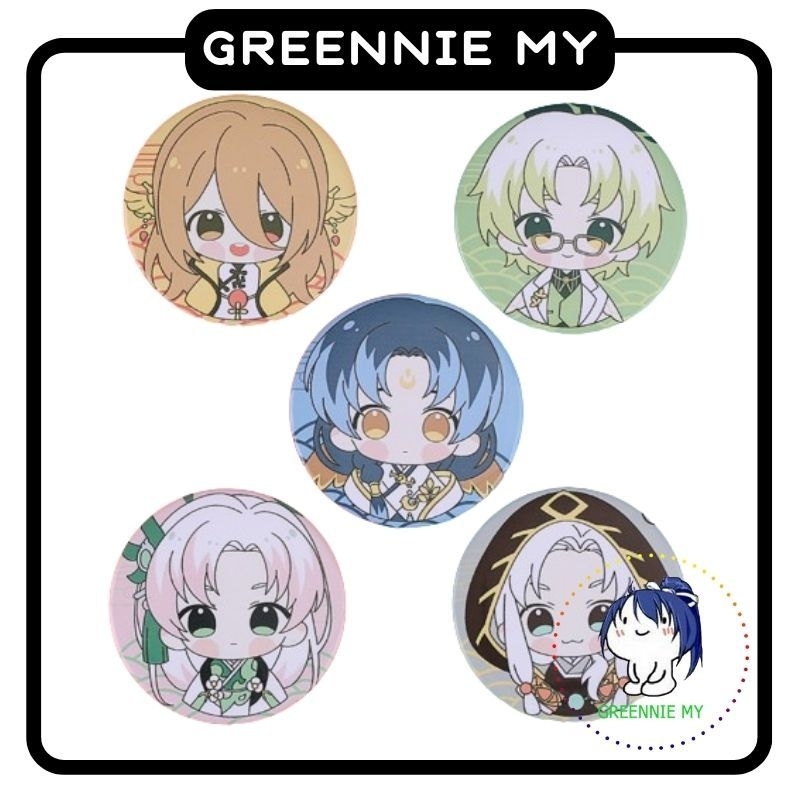 The Tale of Food Story Game Merch Foou Soul Cartoon Tinplate Badge ...