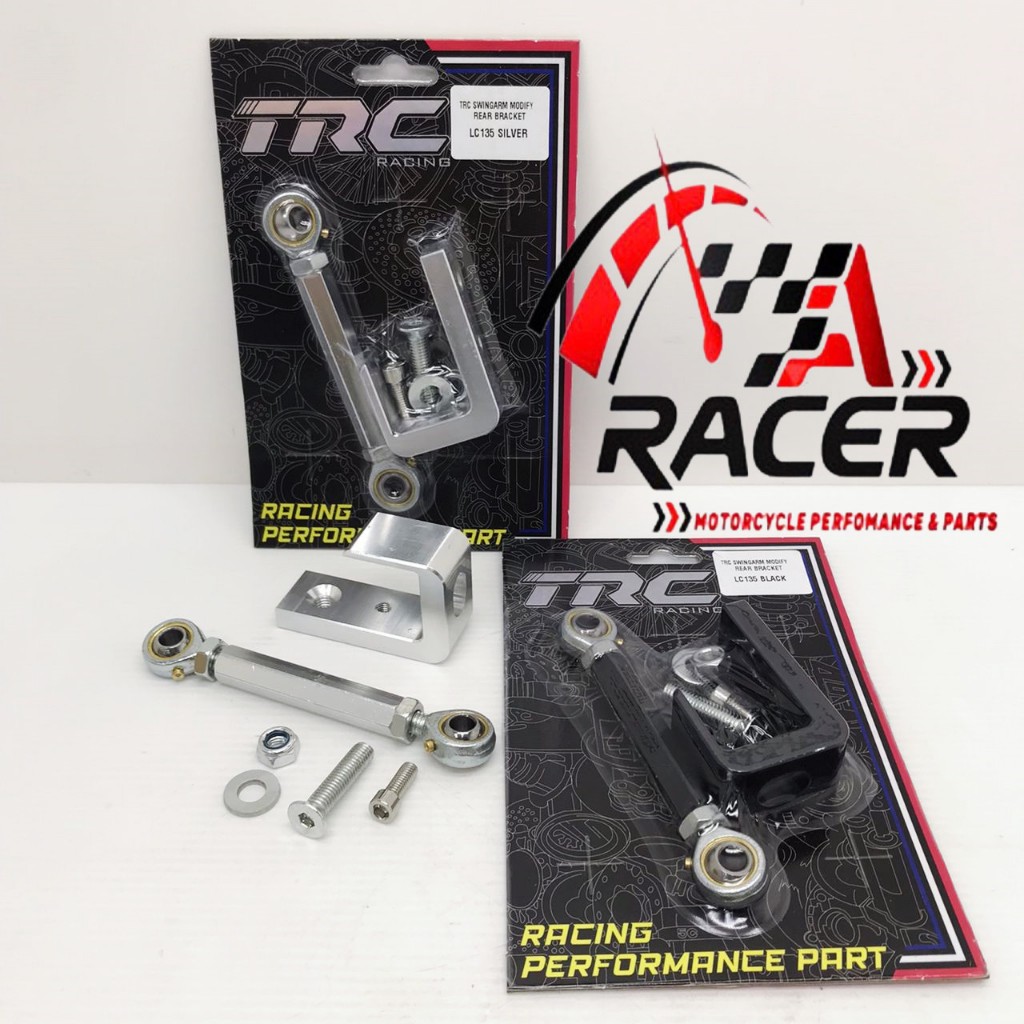 TRC Racing CNC Rear Bracket Adjustable Modify Swing Arm Y15ZR To LC135 ...