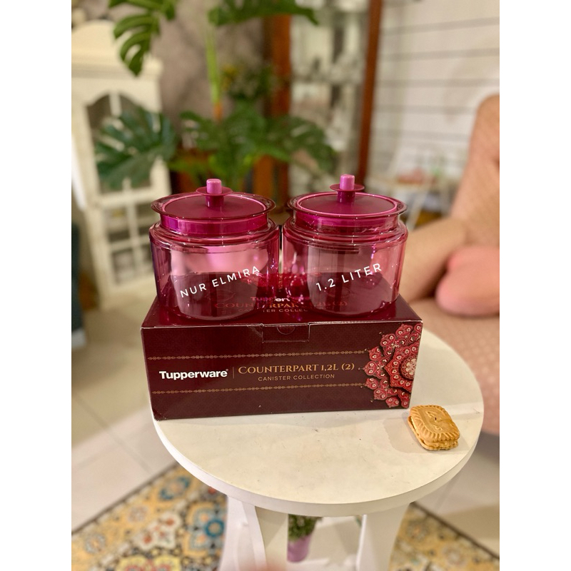 tupperware counterpart size 1.2 liter (2 pcs) | Shopee Malaysia