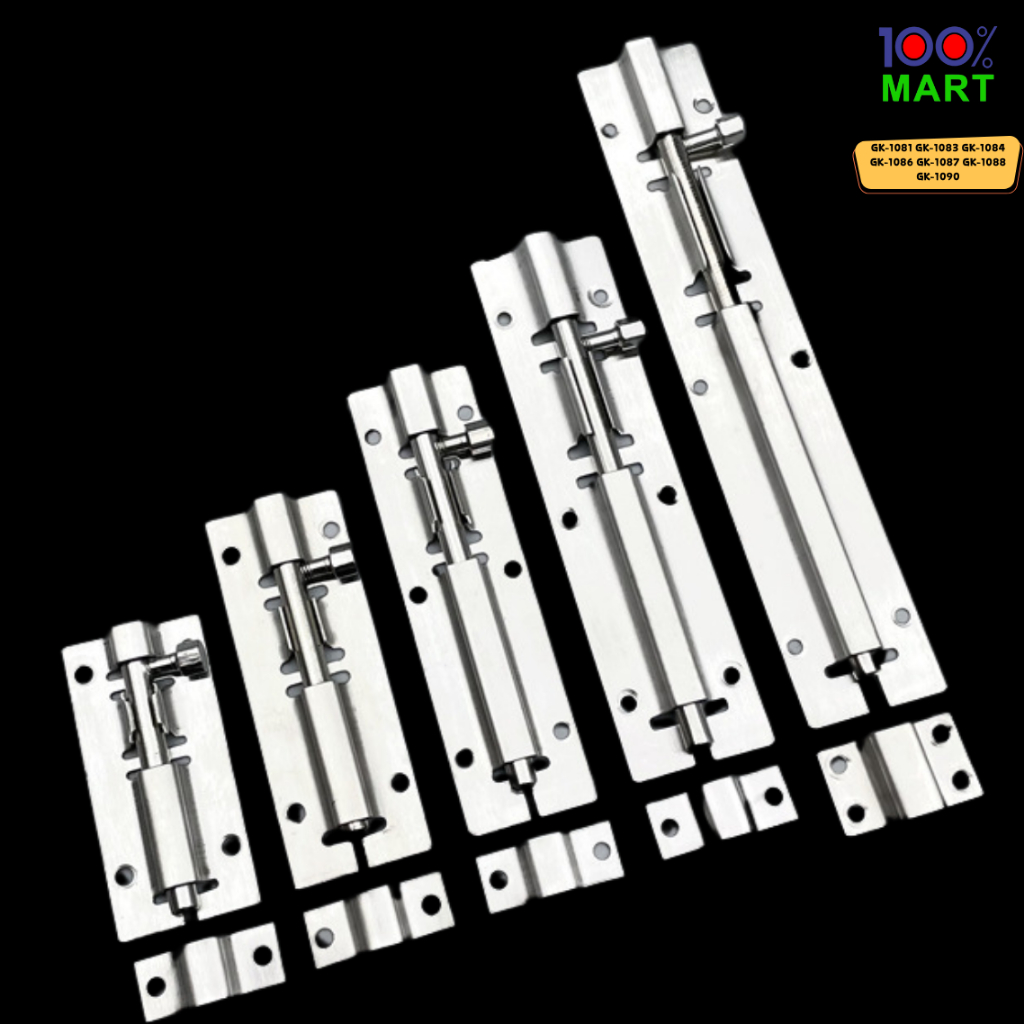 [100% Mart] Door Latch Barrel Bolt/Pintu Kunci Pintu 2“/3”/4“/5”/8 ...