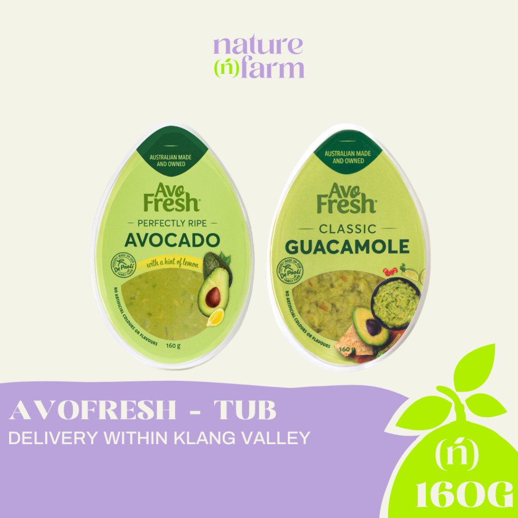 Nature Farm - AvoFresh (160G/Tub) Ready-To-Eat Australian Avocado ...