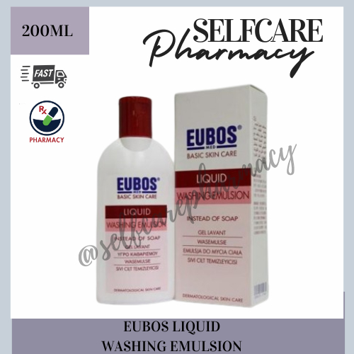 EUBOS LIQUID WASHING EMULSION 200ML (EXP:08/2024) | Shopee Malaysia
