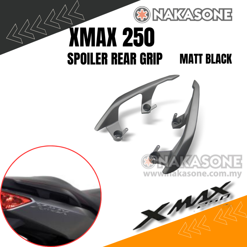 YAMAHA XMAX250 SPOILER REAR GRIP SET BAR GRIP REAR 1PAIRS[SET] MATT ...